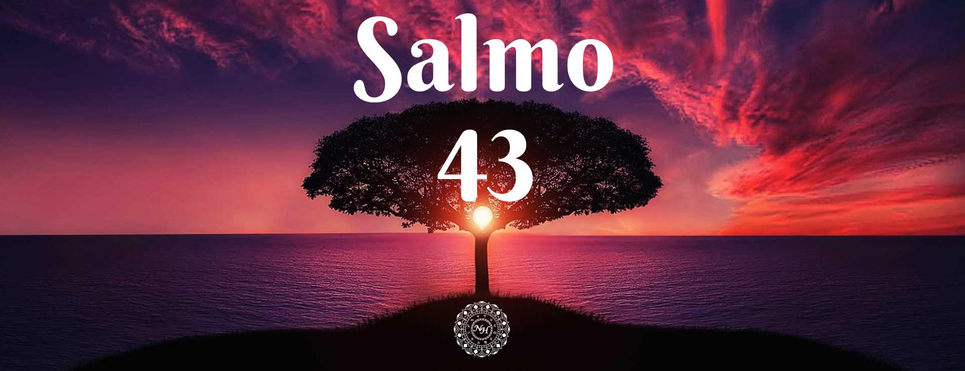 Salmo 43 - Oração para que seja restituído aos privilégios do santuário ...